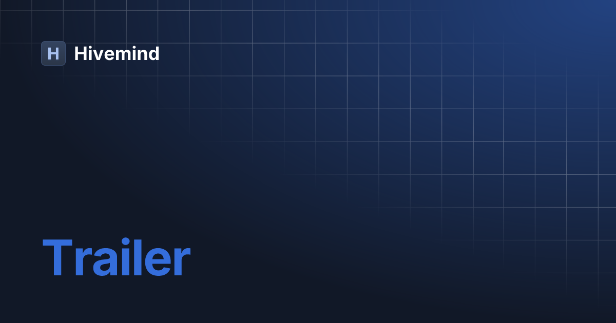 Trailer | Hivemind